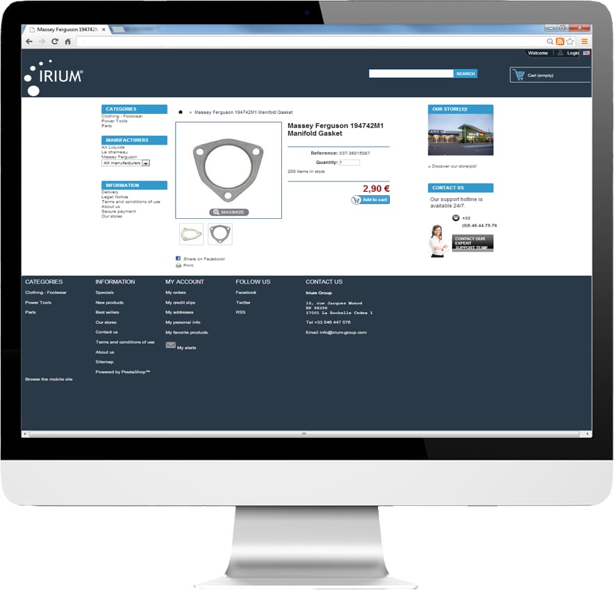 iWeb : Web and E-commerce solutions for distribution and rental companies